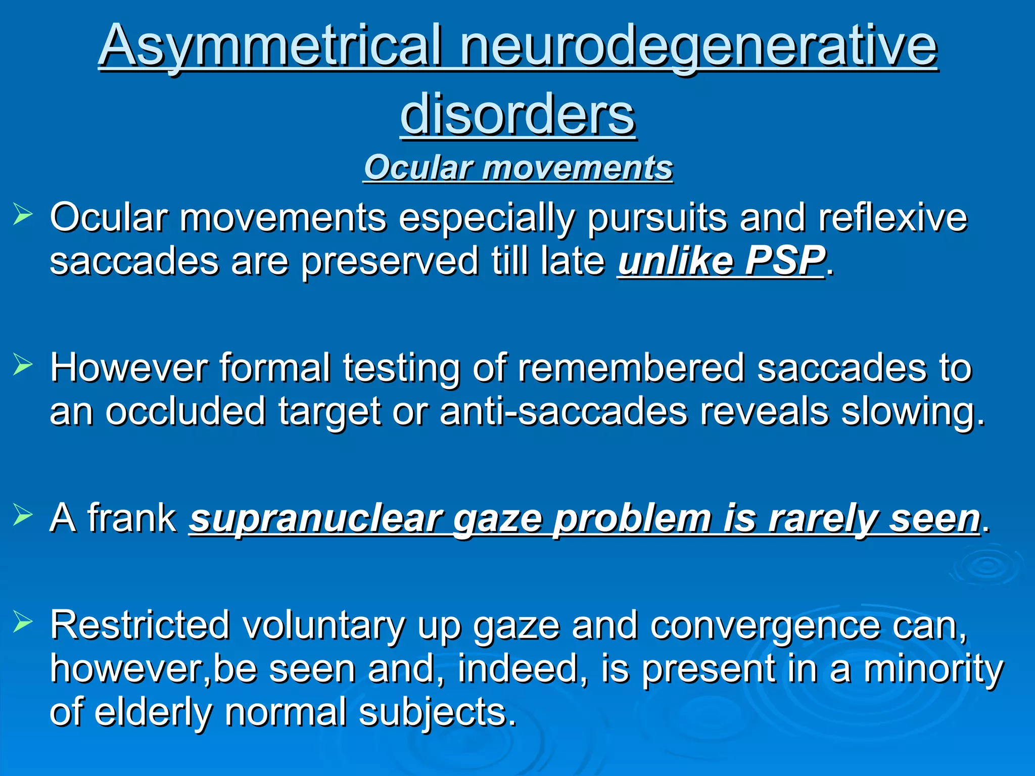 Akinetic rigid syndrome | PPT