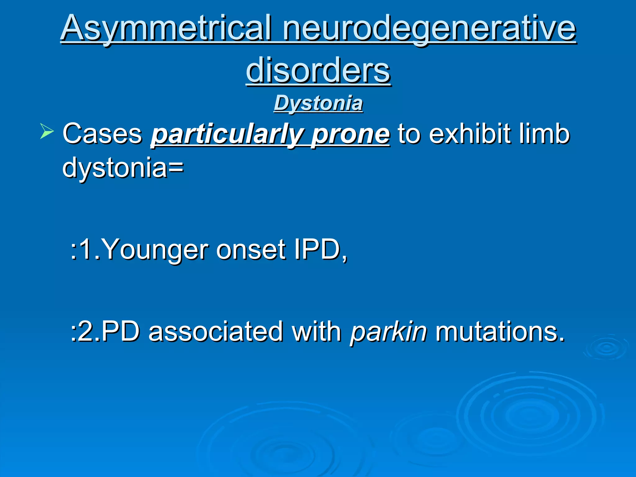Akinetic rigid syndrome | PPT