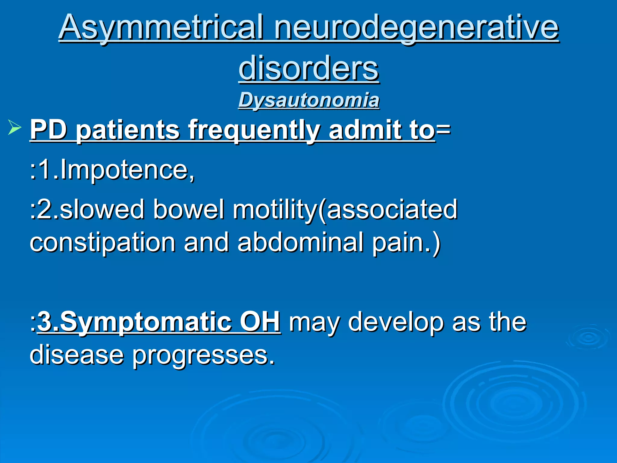 Akinetic rigid syndrome | PPT