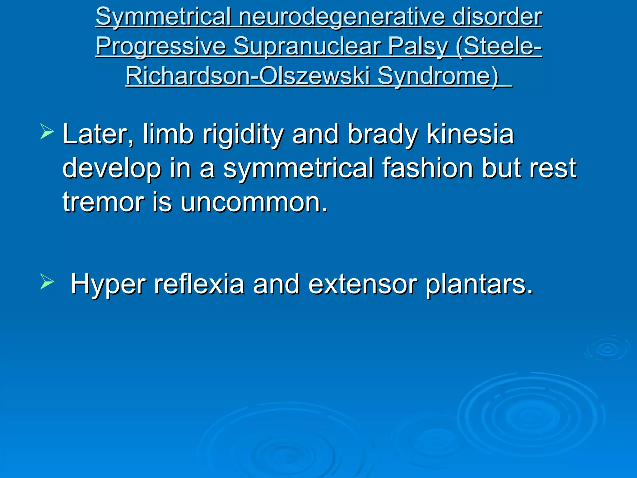 Akinetic rigid syndrome | PPT