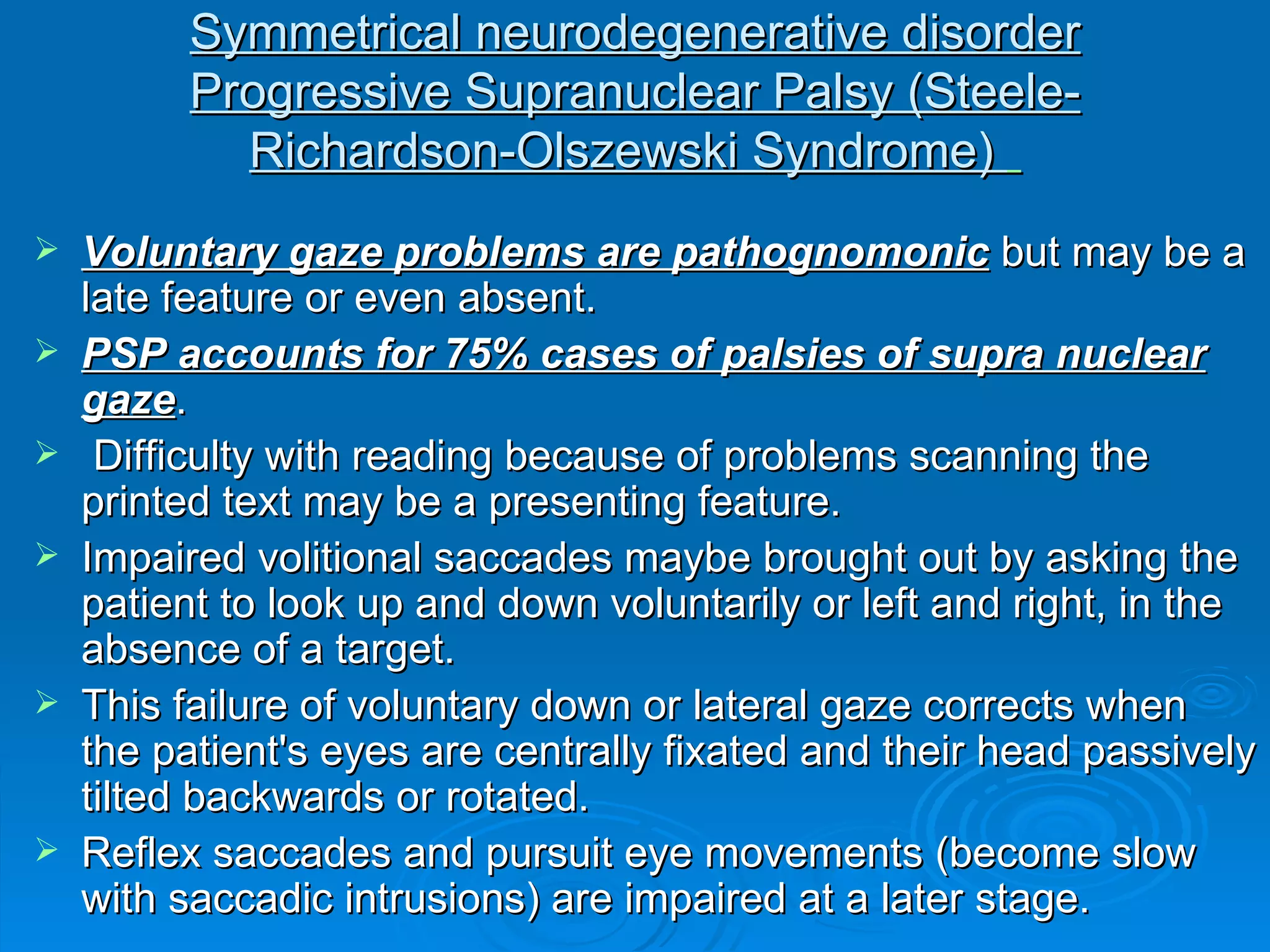 Akinetic rigid syndrome | PPT