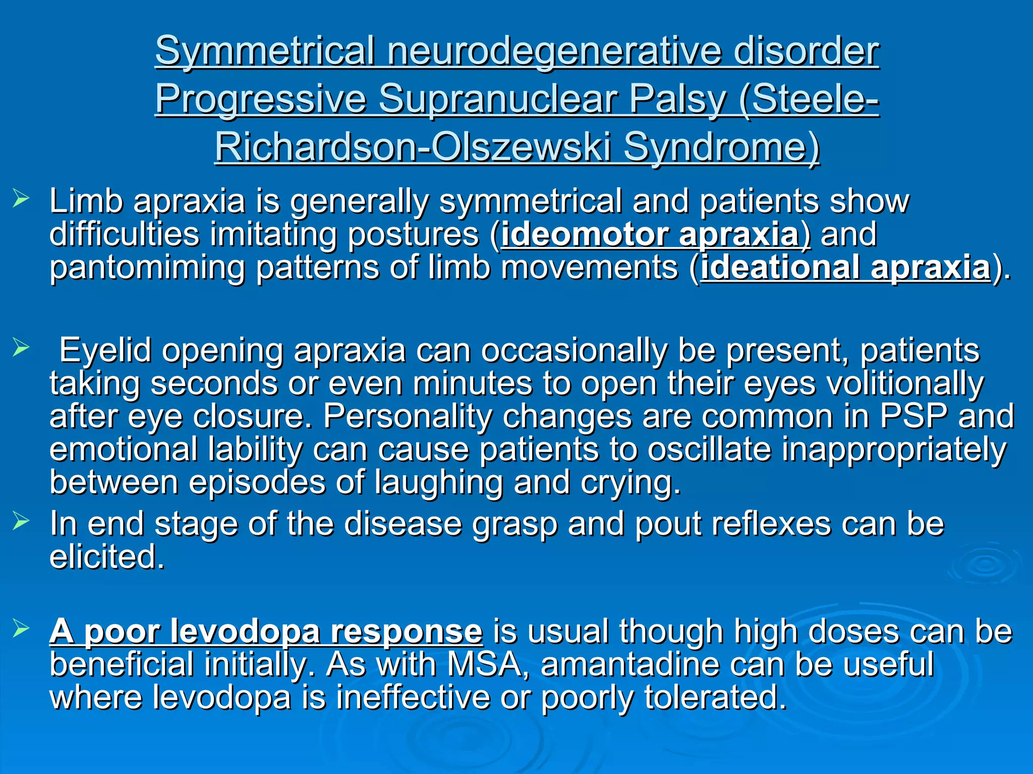 Akinetic rigid syndrome | PPT