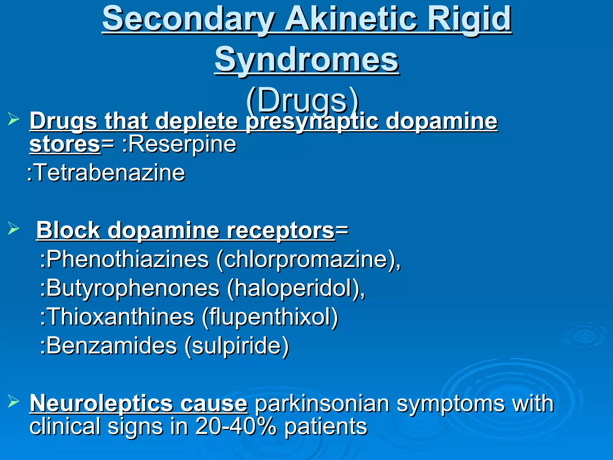 Akinetic rigid syndrome | PPT