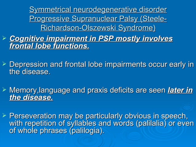 Akinetic rigid syndrome | PPT