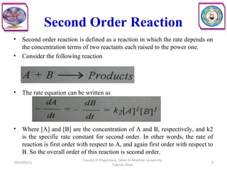 Kinetics and drug stability | PPT