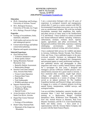 A kingsley cv latest full | PDF