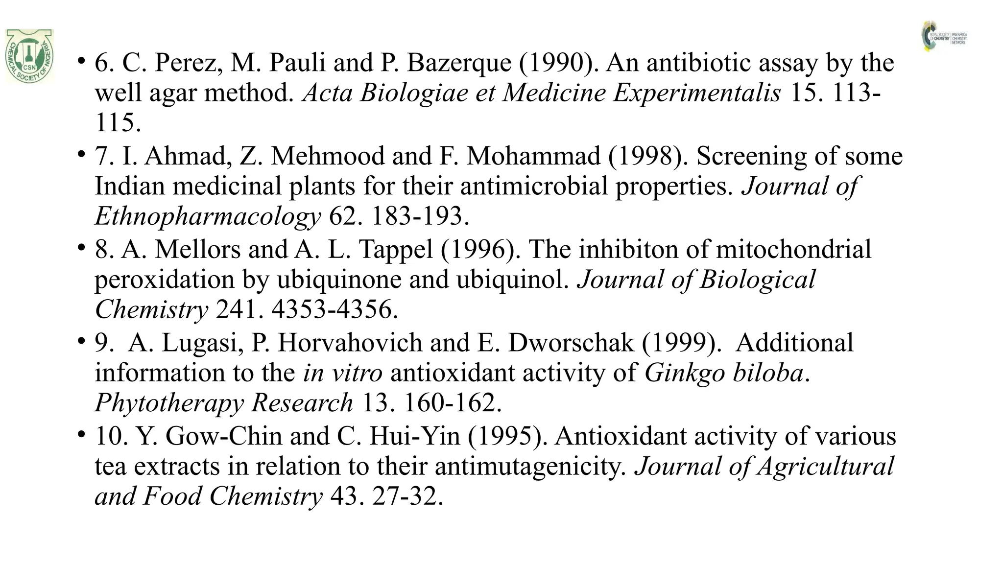 AKINPELU- CSN POWER POINT ON PHYTOCHEMICAL SCREENING | PPT