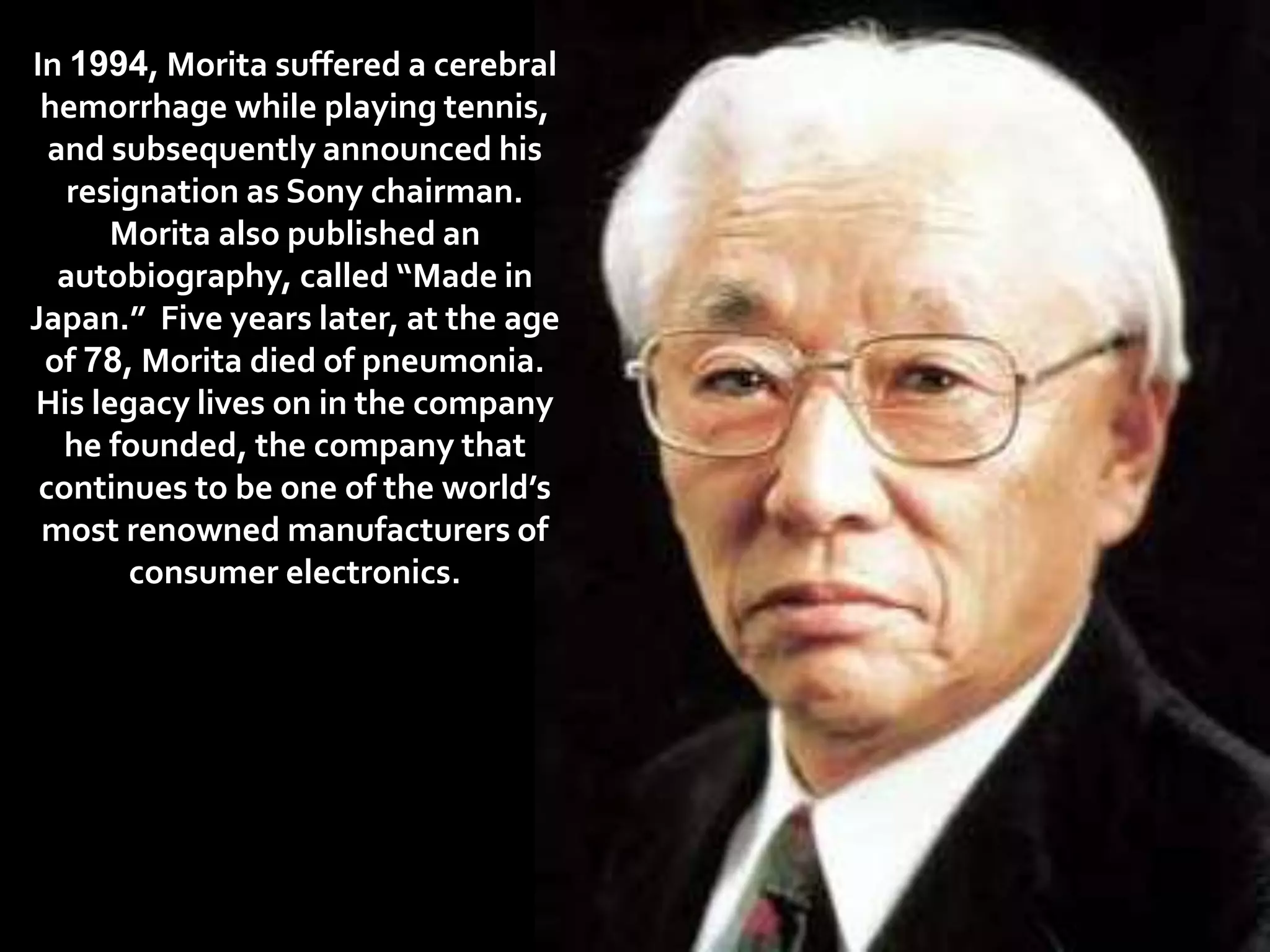 Akio morita(sony) | PPTX
