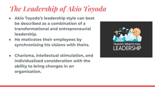 Akio toyoda | PPTX