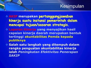 LAKIP SAKIP AKIP | PPTX