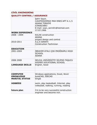 şAkir sayın 2 | PDF