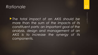 Agricultural Knowledge Information/Innovation System | PPT