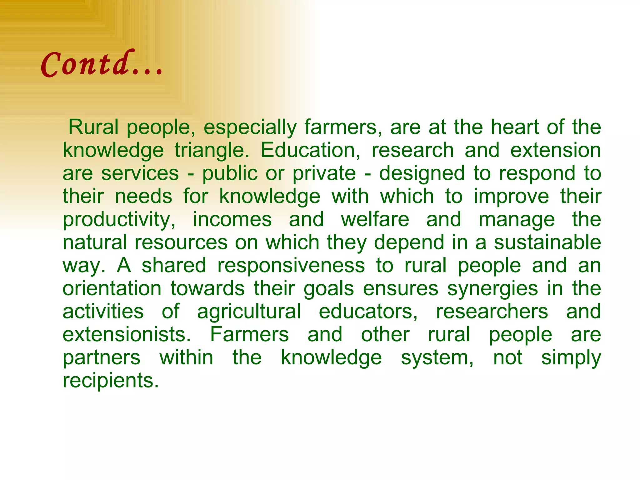 AGRICULTURE KNOWLEDGE INFORMATION SYSTEM | PPT
