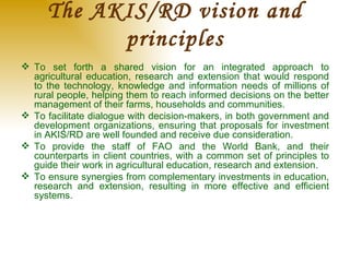AGRICULTURE KNOWLEDGE INFORMATION SYSTEM | PPT