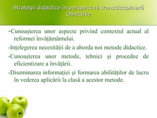 Strategii didactice 1 | PPT