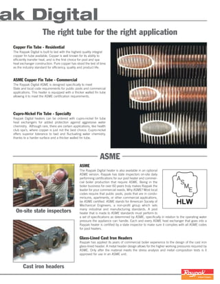 Raypak | PDF | Home Appliances | Home & Garden