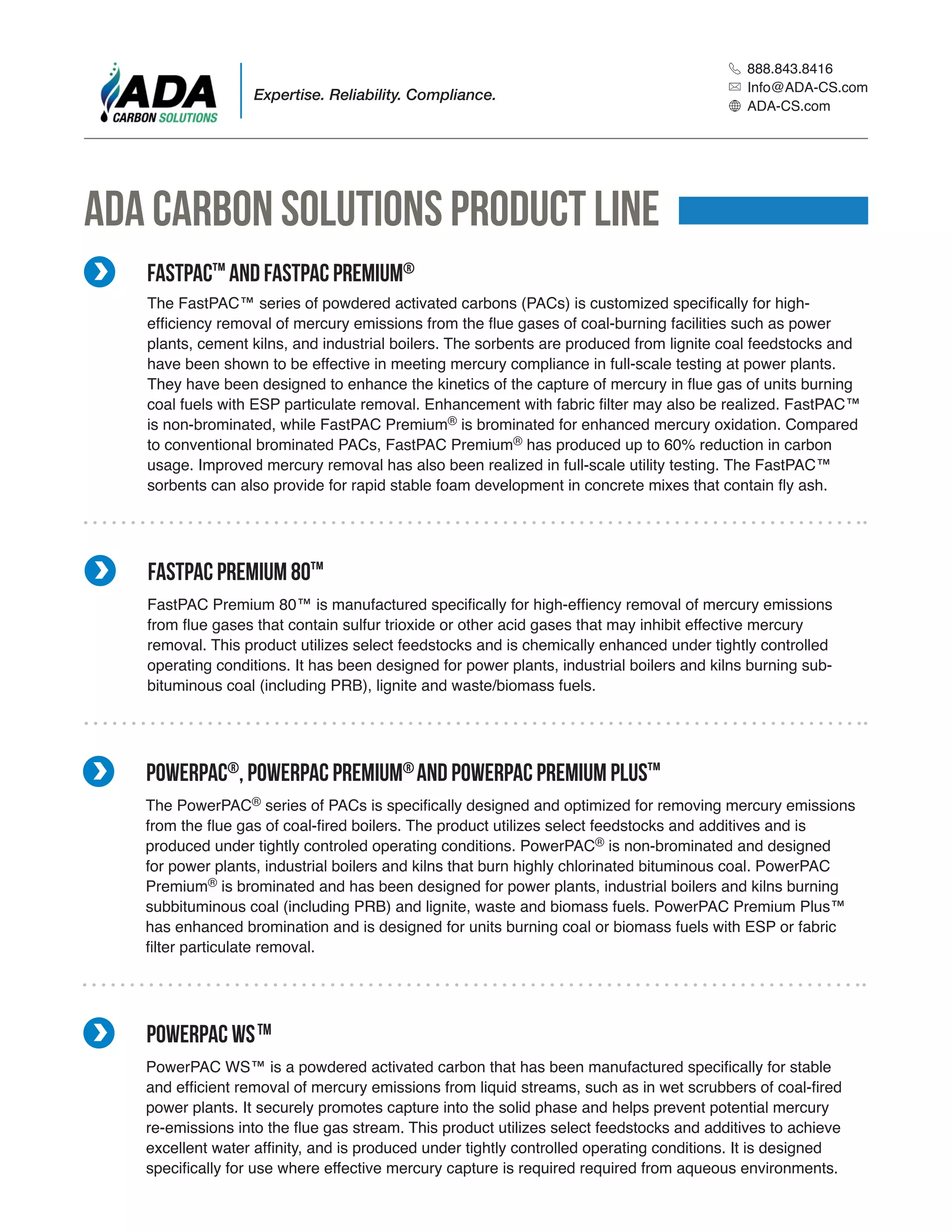 ADA Product One Sheet | PDF