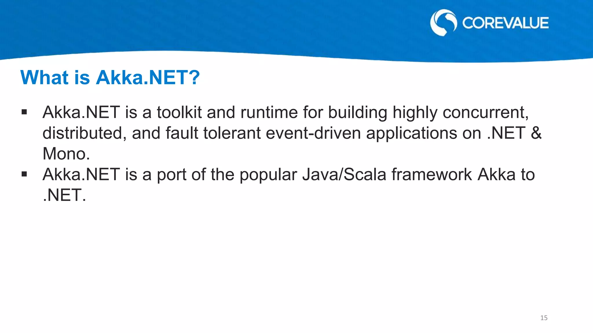 Introduction to actor model with examples on Akka.NET