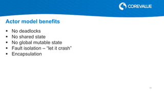 Introduction to actor model with examples on Akka.NET