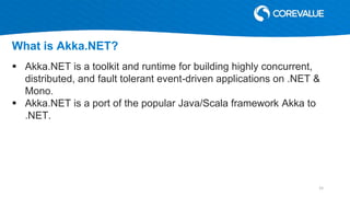 Introduction to actor model with examples on Akka.NET