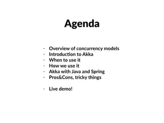 Actor-based concurrency in a modern Java Enterprise | PDF