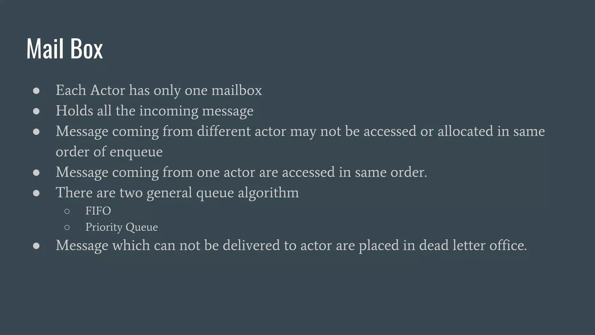 Actor Model Akka Framework | PDF