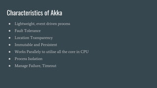 Actor Model Akka Framework | PDF