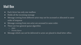 Actor Model Akka Framework | PDF