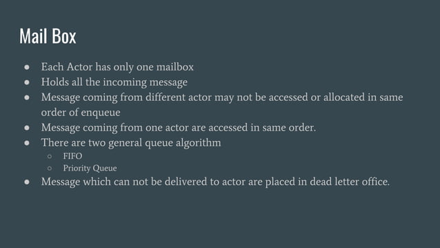 Actor Model Akka Framework | PDF