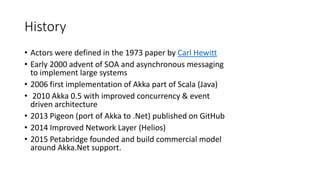 Akka.Net Overview | PPTX | Cloud Computing | Internet