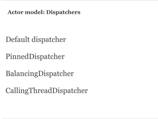Reactive Applications And Akka Intro Used In The Madrid Scala Meetup Ppt