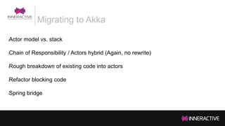 AKKA and Scala @ Inneractive | PPT