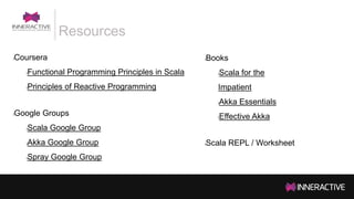 AKKA and Scala @ Inneractive | PPT