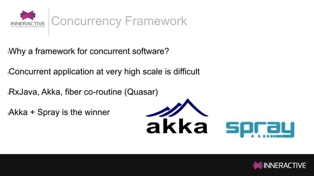 AKKA and Scala @ Inneractive | PPT