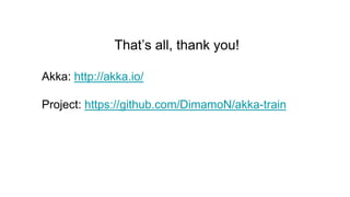 Akka - young fighter course | PPTX