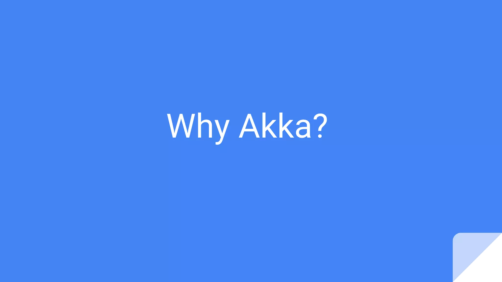 Akka framework | PPT