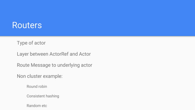 Akka framework | PPT