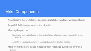 Akka framework | PPT