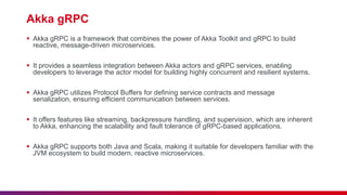 Akka gRPC Essentials A Hands-On Introduction | PPT