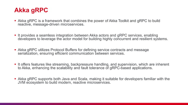 Akka gRPC Essentials A Hands-On Introduction | PPT