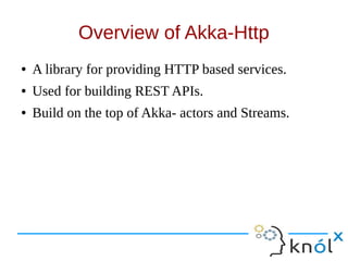 Akka http | PPT