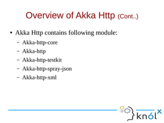 Akka http | PPT