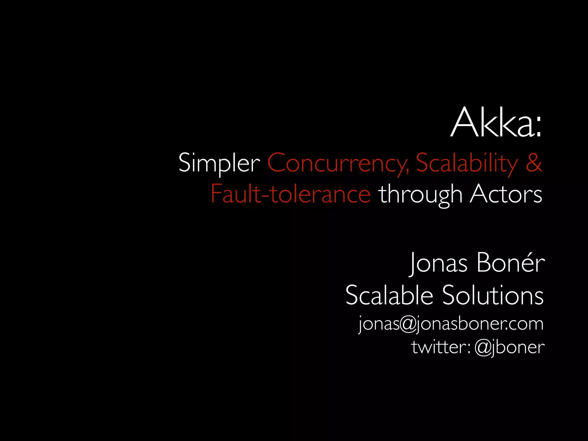 Akka london scala_user_group | PPT