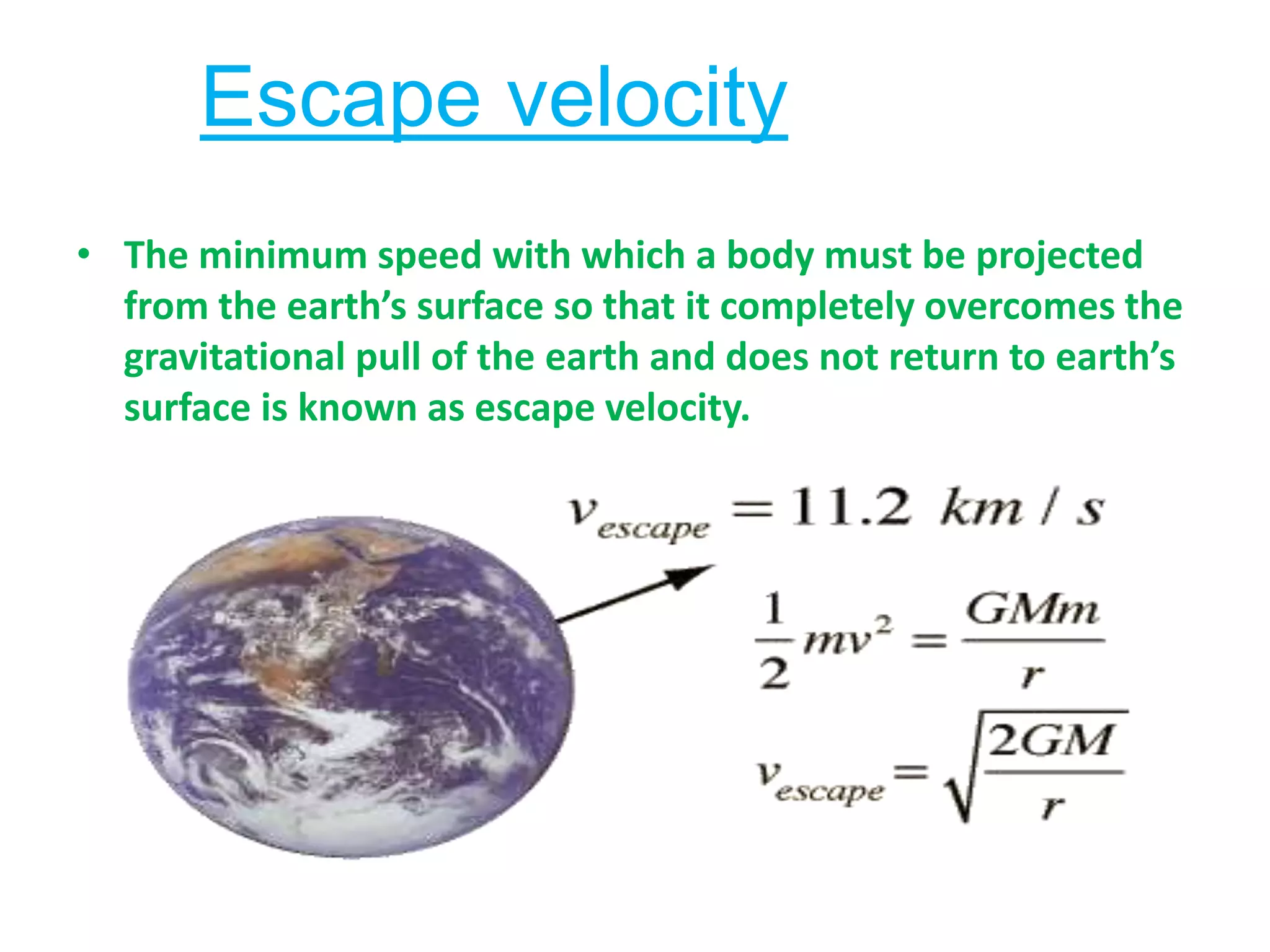 gravitation ppt srinivasa | PPTX | Physics | Science