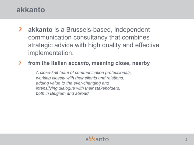 Akkanto Master Presentation Ppt Eng | PPT