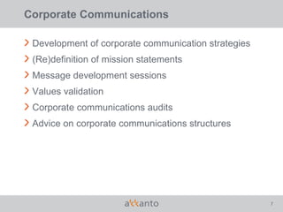 Akkanto Master Presentation Ppt Eng | PPT