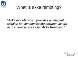 Akka Remoting | ODP
