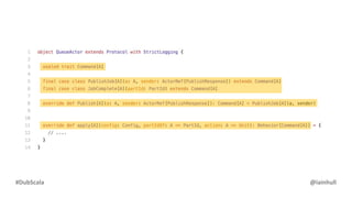 Exploring Akka Typed | PPT
