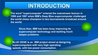 BLUE GENE/L | PPT