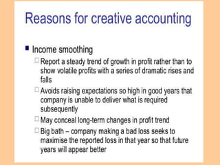 Creative Accounting | PPT